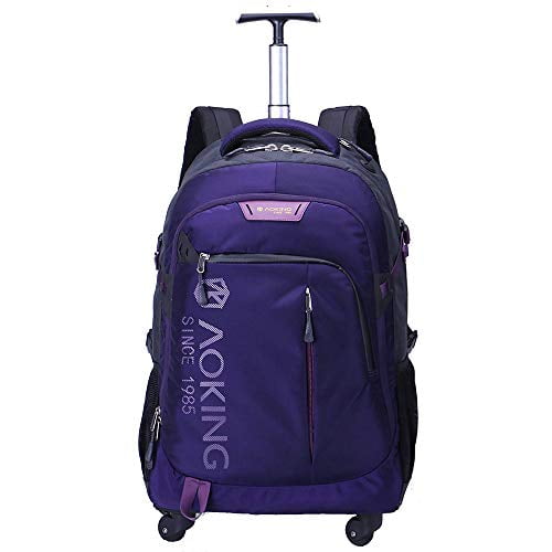 AOKING 20/22 ″ Water Resistant Rolling Wheeled Backpack Laptop ...