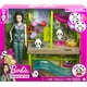 Barbie Panda Care and Rescue Playset with Doll, 2 Color-Change Pandas ...