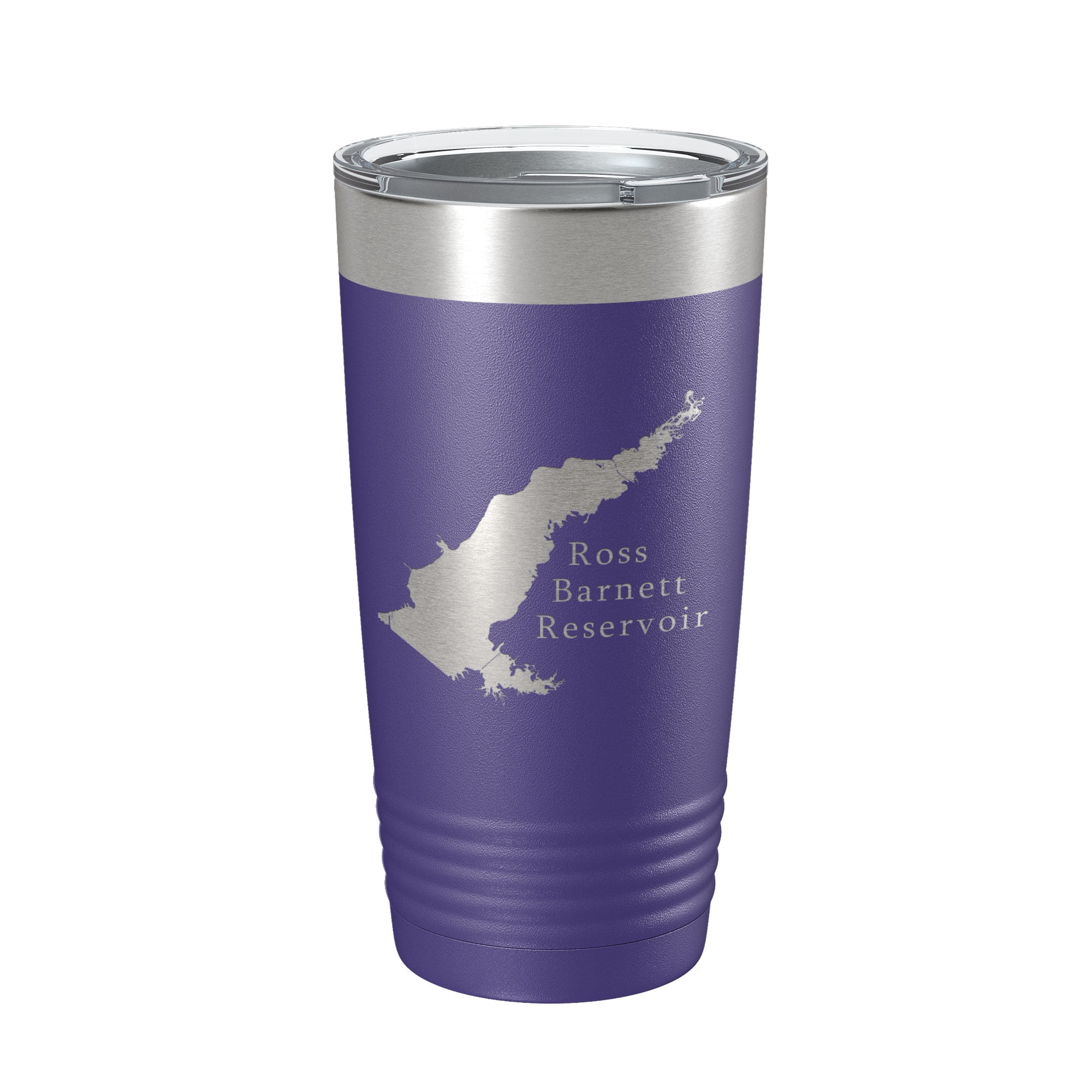 Ross R Barnett Reservoir The Rez Tumbler Lake Map Travel Mug Insulated ...
