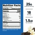 Nutricost Whey Protein Concentrate (1.5 Pounds, Vanilla) - 25 Grams of Protein Powder per ...