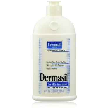 Dermasil Dry Skin Treatment Body Lotion, Original Formula, 8 Oz Tube (3 ...