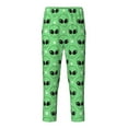 Derioi alien cartoons for Pajama Pants Men Elastic Waistband Sleep ...