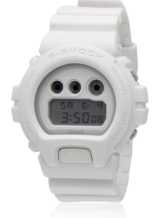 G-Shock Digital Quartz 200m White Resin Watch DW6900WW-7 - Walmart.com