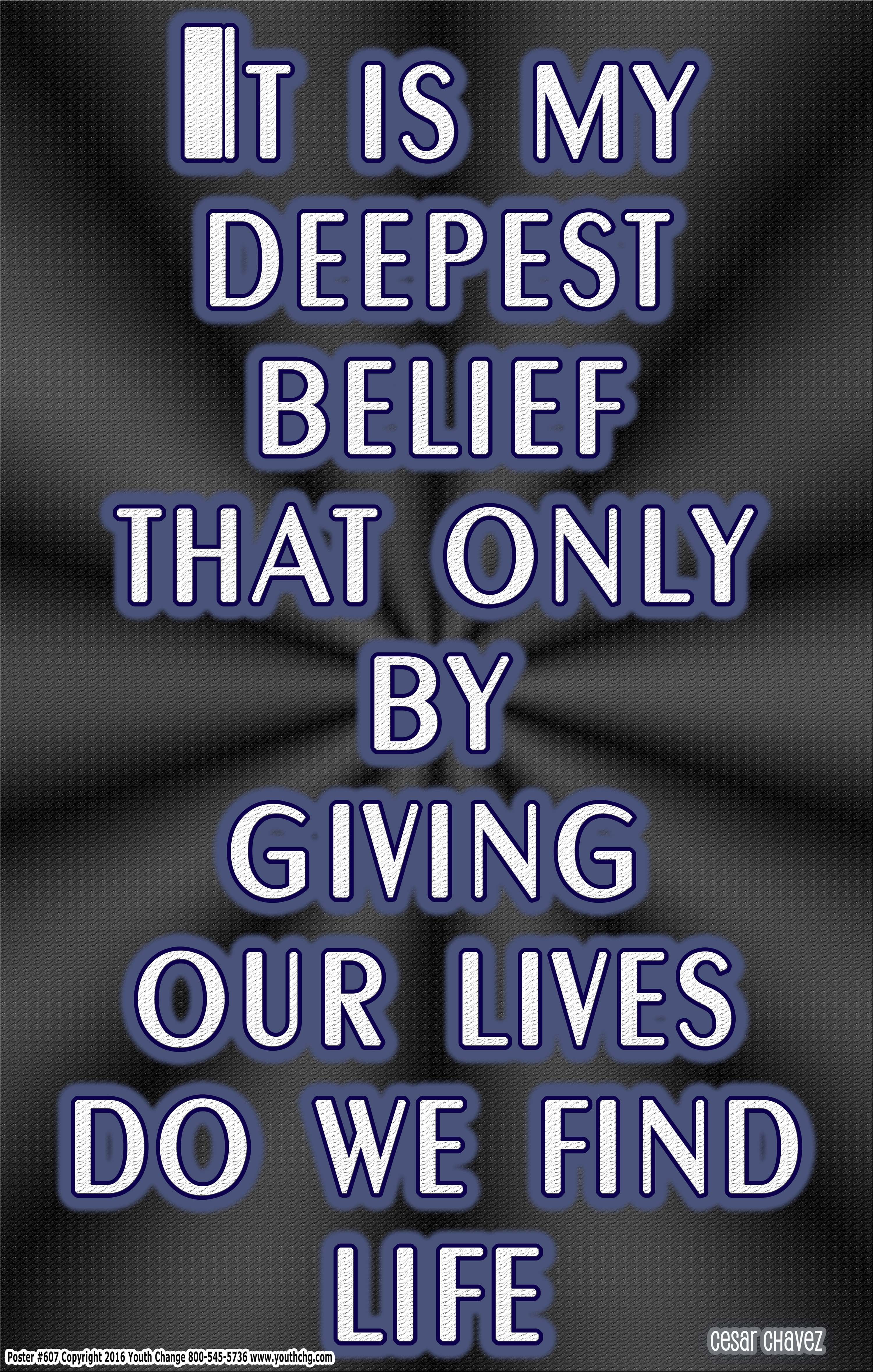 Youth Change Poster #607 Inspirational Cesar Chavez Quote Classroom ...