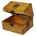 Small Pirate Chest with Lion Rings - Walmart.com