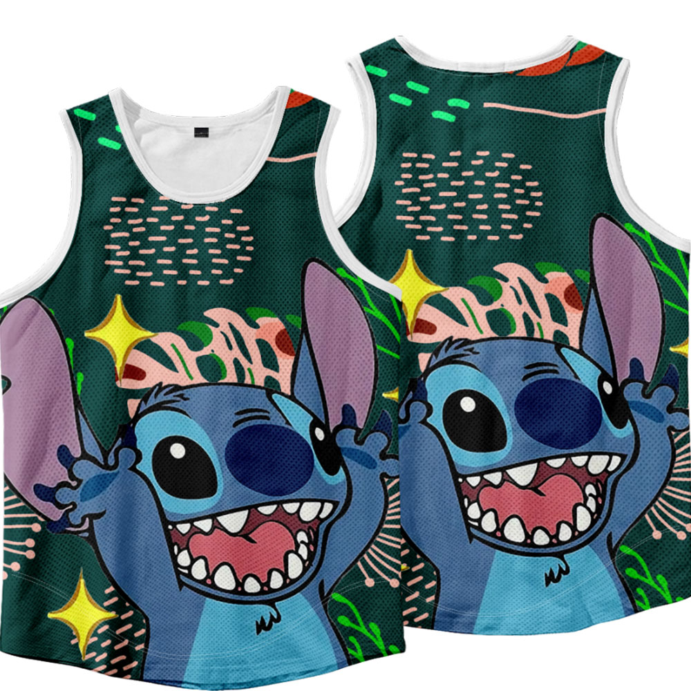 Disney Lilo & Stitch Customized Tank Tops Sports Vest Sports Vest ...