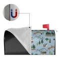 Fuzoiu Camping Caravan Print Decorative Waterproof Mailbox Cover ...