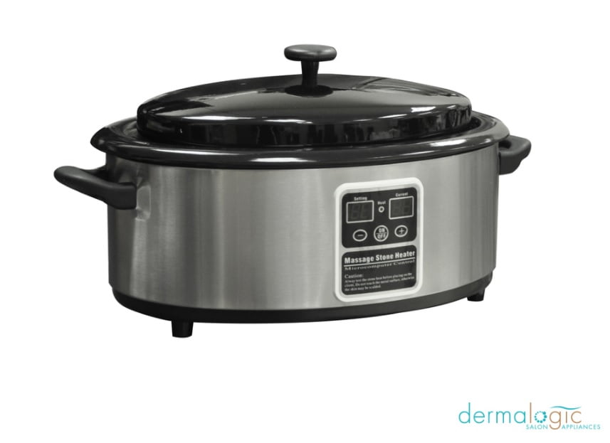 Dermalogic Massage Stone Heater 6 Quart for Massage Rocks and Other ...
