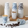300 Pack 8 OZ Paper Cups, Disposable Colorful Hot and Cold Beverage ...
