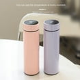 304 Stainless Steel Thermos Cup Smart Display Temperature Vacuum Water ...