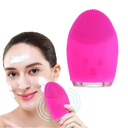 Electric Facial Cleanser Silicone Rechargeable Exfoliator Shower Water ...