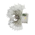 Warm White Led Fairy String Lights Star-Shaped Bulbs Battery Powered,4M ...
