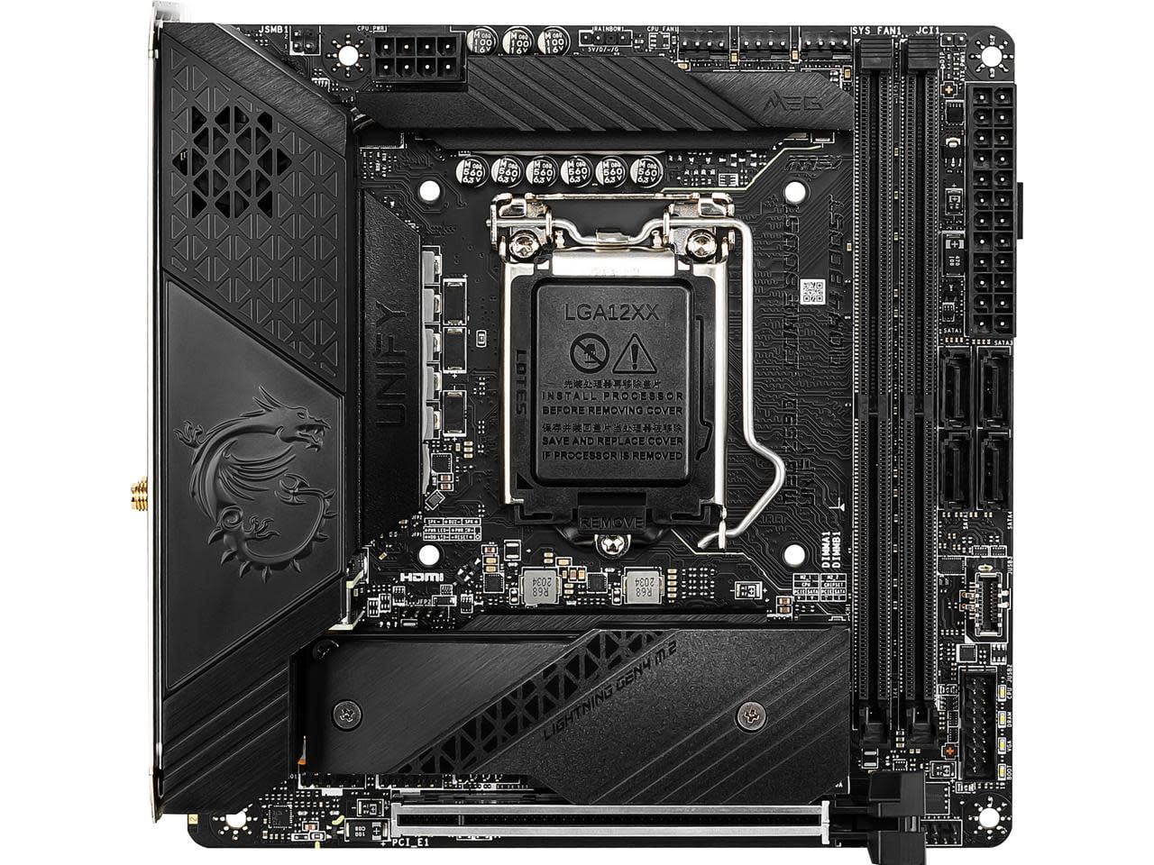 MSI Z590 Mini ITX Intel Motherboard - Walmart.com