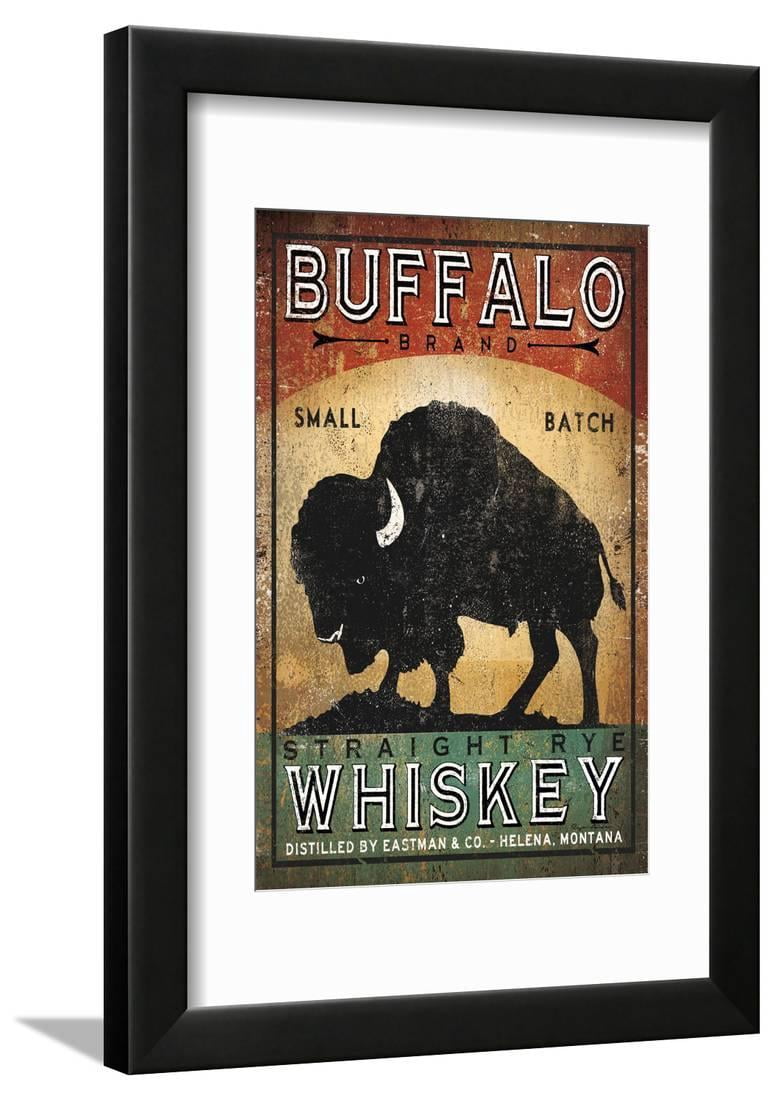 Buffalo Whiskey Framed Print Wall Art by Ryan Fowler Sold by Art.Com ...