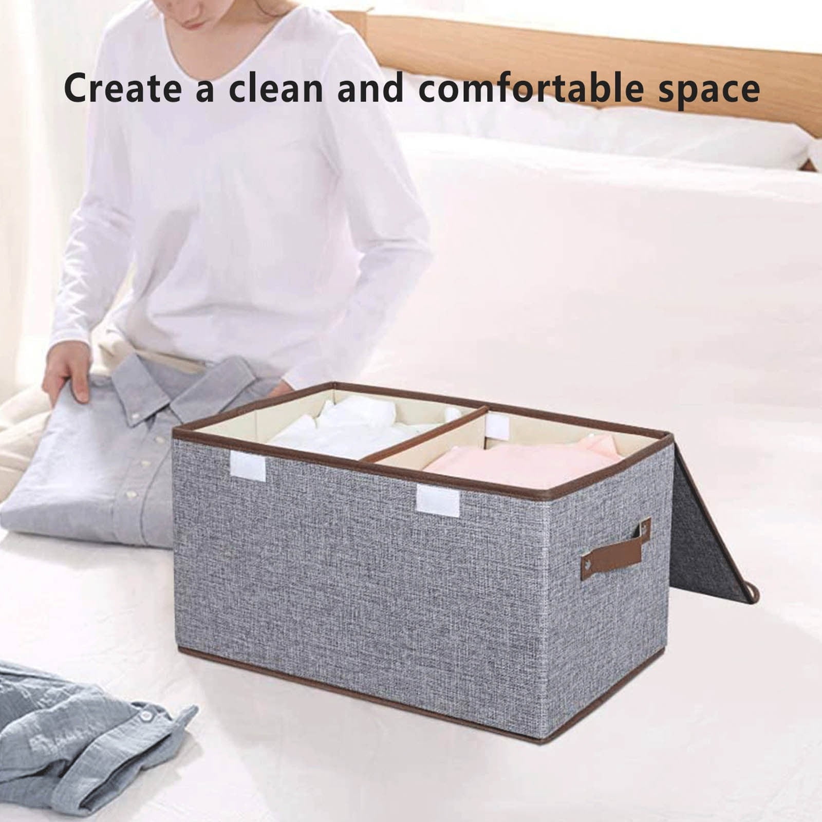 Xihbxyly Artículos de Menos de 5 Dólares. Caja de Almacenamiento Caja ...