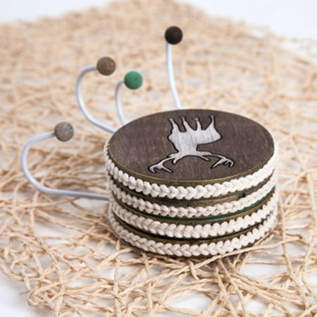 Pure handmade Nordic Elk hook white bottom deep deer daily supplies ...