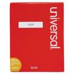 Universal Laser Printer Permanent Labels, 1 x 4, White, 100 Sheets ...