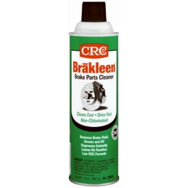 CRC Brakleen Non-Chlorinated Brake Part Cleaner 50 State Formula, 14oz ...