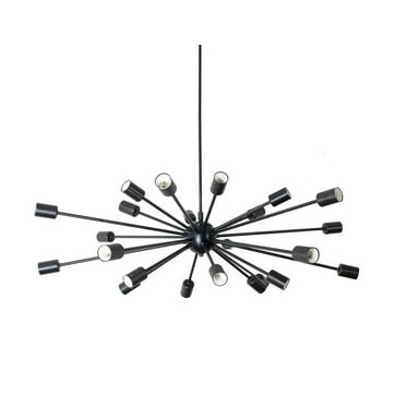 Sputnik Huge Italian Chandelier Style Stilnovo Mid Century 6 Arms/12 ...