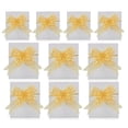 10Pcs 50mm Pull Bows Ribbon DIY Gift Wrap Wedding Party Christmas Car ...