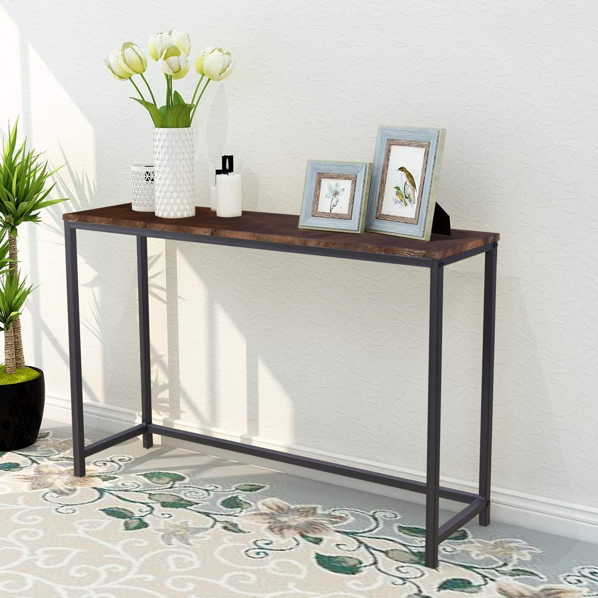 Click here for ‎homerecommend Console Table For Entryway - Narrow... prices