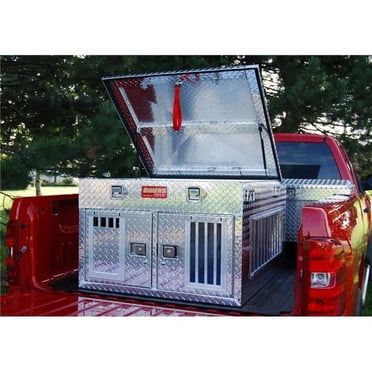 Owens Products Hunter Series Double Compartment Dog Box - Shallow ...
