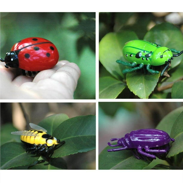 Bugs Battery Powered Mini Toys Electronic Small Electronic Ladybug ...