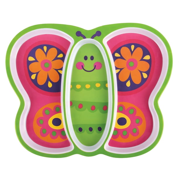 Stephen Joseph Melamine Tray, Butterfly - Walmart.com