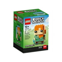 LEGO, BrickHeadz, 40624, Collectible Minecraft Alex Figure - Walmart.com