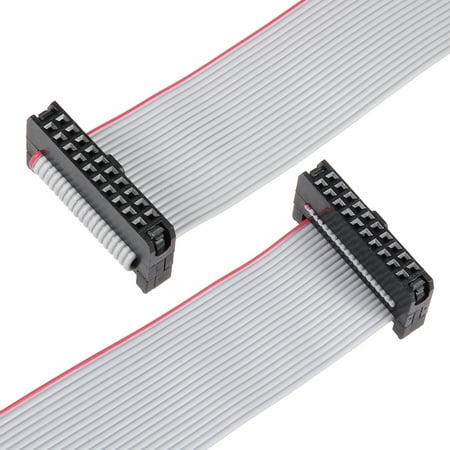 IDC 20 Pins Connector Flat Ribbon Cable Female Connector 30cm 2mm Pitch ...