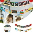 Tkrady Welcome Banner First Day Of School Classroom Banner Back To ...