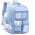 Cinnamoroll Melody Kuromi School Bag Large Capacity Cute Cartoon ...