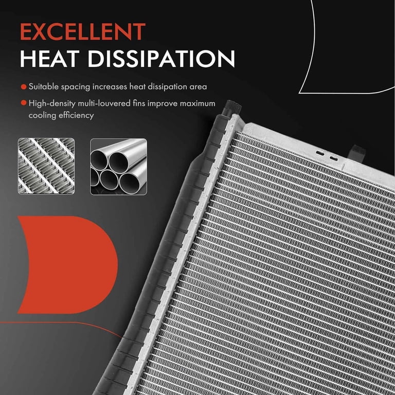 A-Premium Mercedes Radiator C220 C230 CLK320 A-Premium Engine Coolant ...