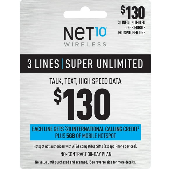 NET10 Phone Cards
