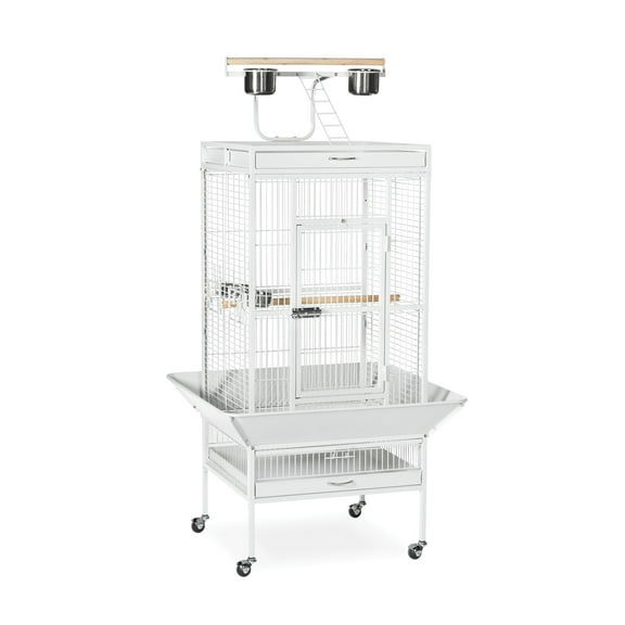 Prevue Pet Products Select Wrought Iron Sage Green Bird Cage - Walmart.com