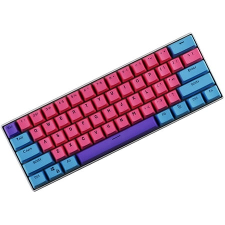 61 Key Layout OEM Profile Thick Keycaps for 60% Mechanical Keyboard for ...