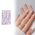 WUYVCG Under $5 4th of July Nail Stickers for Independence Day Stickers ...