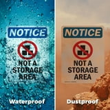 (2 Pack) Not A Storage Area Sign - Walmart.com