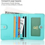 FUNTOR Small Wallets for Women, Ladies Small Compact Bifold Pocket RFID ...