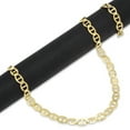 Nuragold 14k Yellow Gold Solid 7.5mm Anchor Mariner Link Chain Necklace ... Nuragold 14k Yellow Gold Solid 7.5mm Anchor Mariner Link Chain Necklace ...