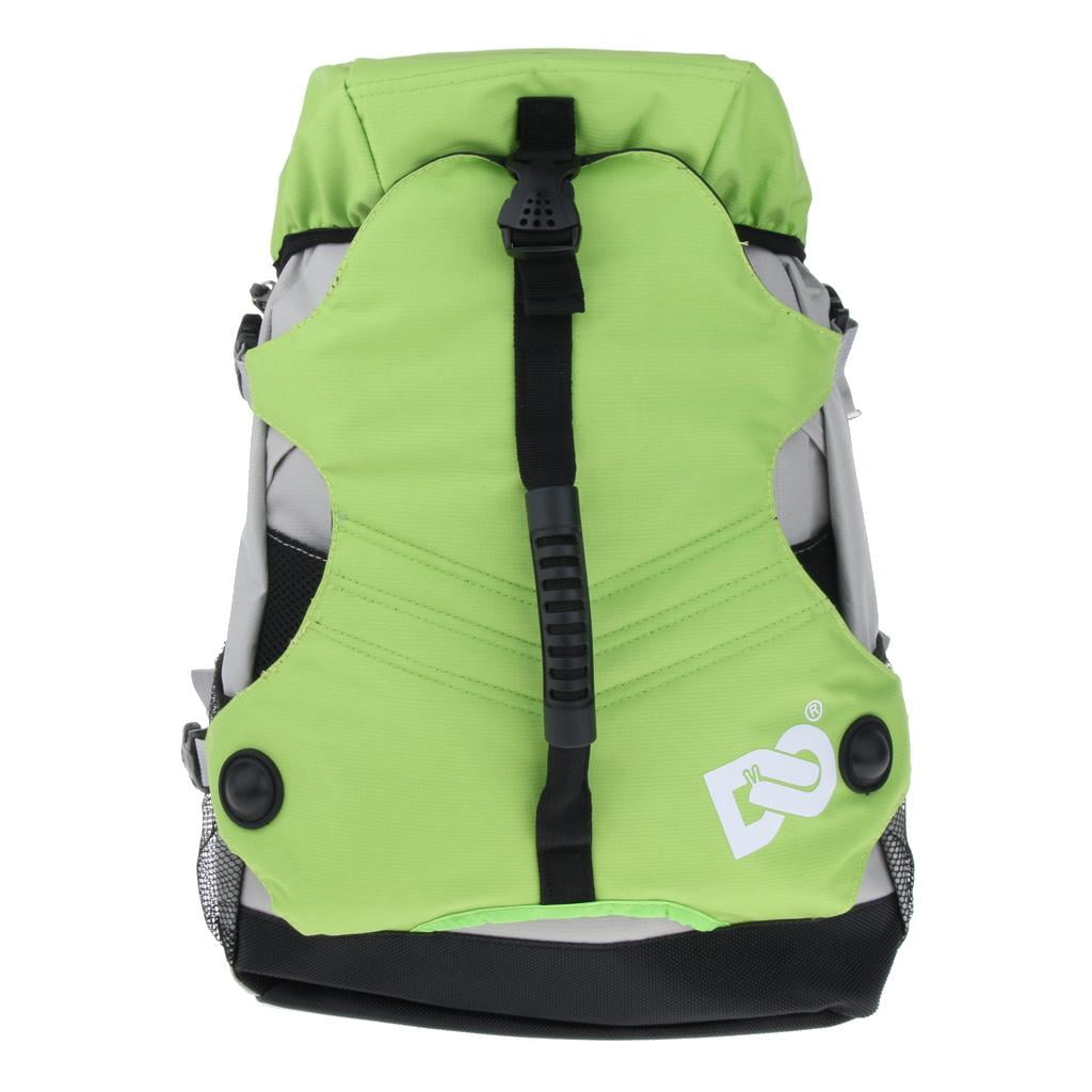 Click here for Yinanstore Roller Inline Skates Backpack - Green prices