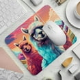 Alpaca Painted Mouse Pad - Smooth Surface, Mousepad Thick Padding ...