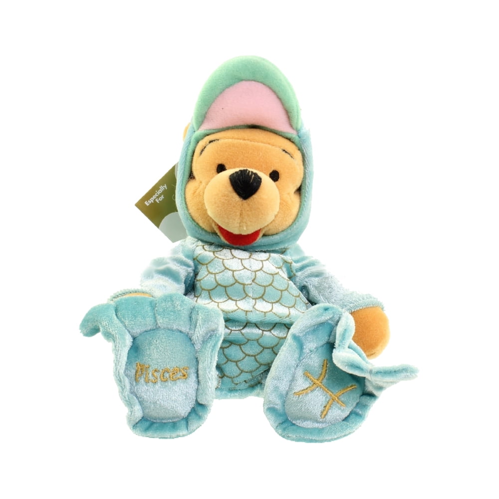 Disney Bean Bag Plush - PISCES POOH (Winnie the Pooh) (8 inch ...