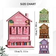 Books Read This Year Counter Sign, Personalized House Book Tracker ...