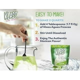 Klass Water Flavored Aguas Frescas Lemonade, Vitamin C Enriched ...