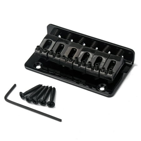 relayinert Electric Guitar Hardtail Bridge With Screws and Wench 6 ...