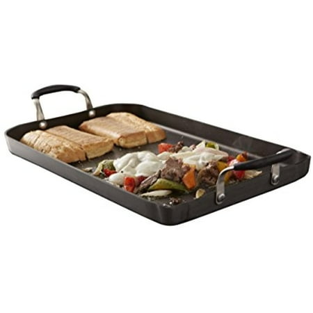 Calphalon Hard Anodized Aluminum Nonstick Cookware Double Griddle, 12 ...