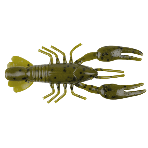 YUM Ned Craw Soft Plastic 2" Soft Green Pumpkin 7 Count - Walmart.com ...