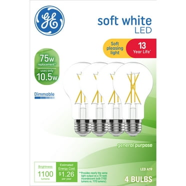 GE Cync A21 Smart LED Light Bulb, Color Changing Indoor Decor Lights ...