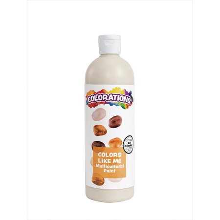 Colorations Washable Multicultural Paint - Color Like Me, 16 fl oz ...